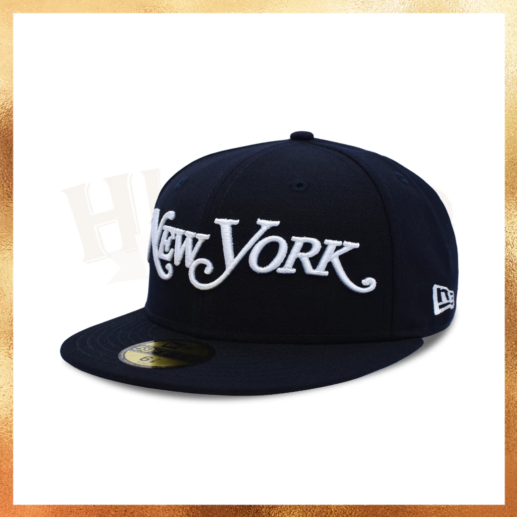 Jual READY STOCK!! Topi New Era x New York Magazine Collab Navy 59FIFTY ...