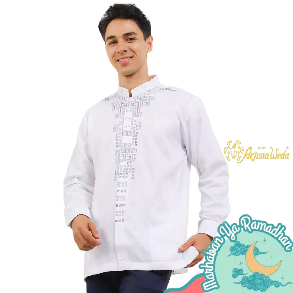 Jual Arjuna Weda Koko Pria Muslim Kubik Simetris | Shopee Indonesia