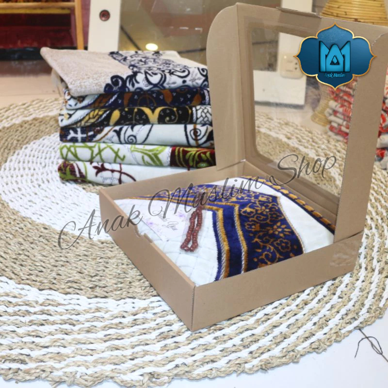 Jual HAMPERS SAJADAH TURKI SAFATEX FREE TASBIH,GIFT BOX SESERAHAN ...
