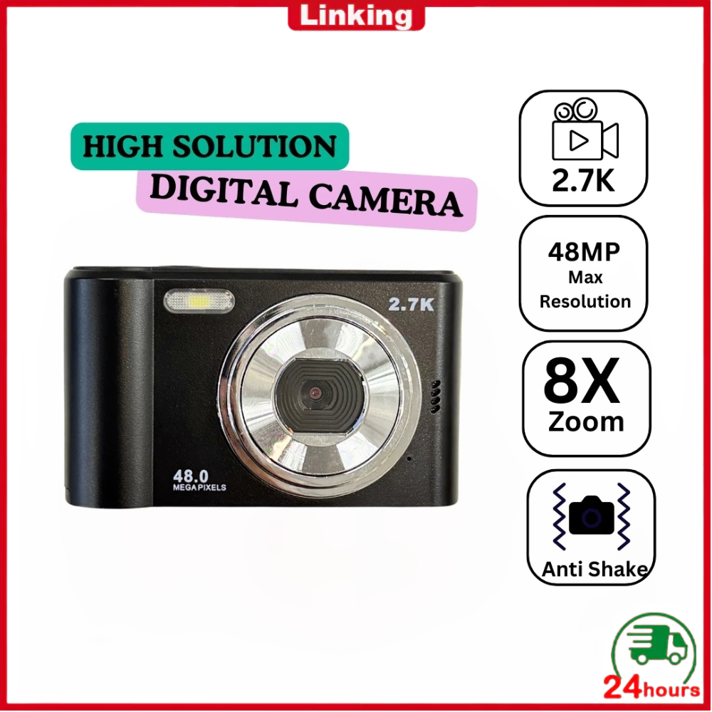 Jual 【COD】Kamera Digital 32GB 44MP Kamera Digital Portabel Kecil Layar ...
