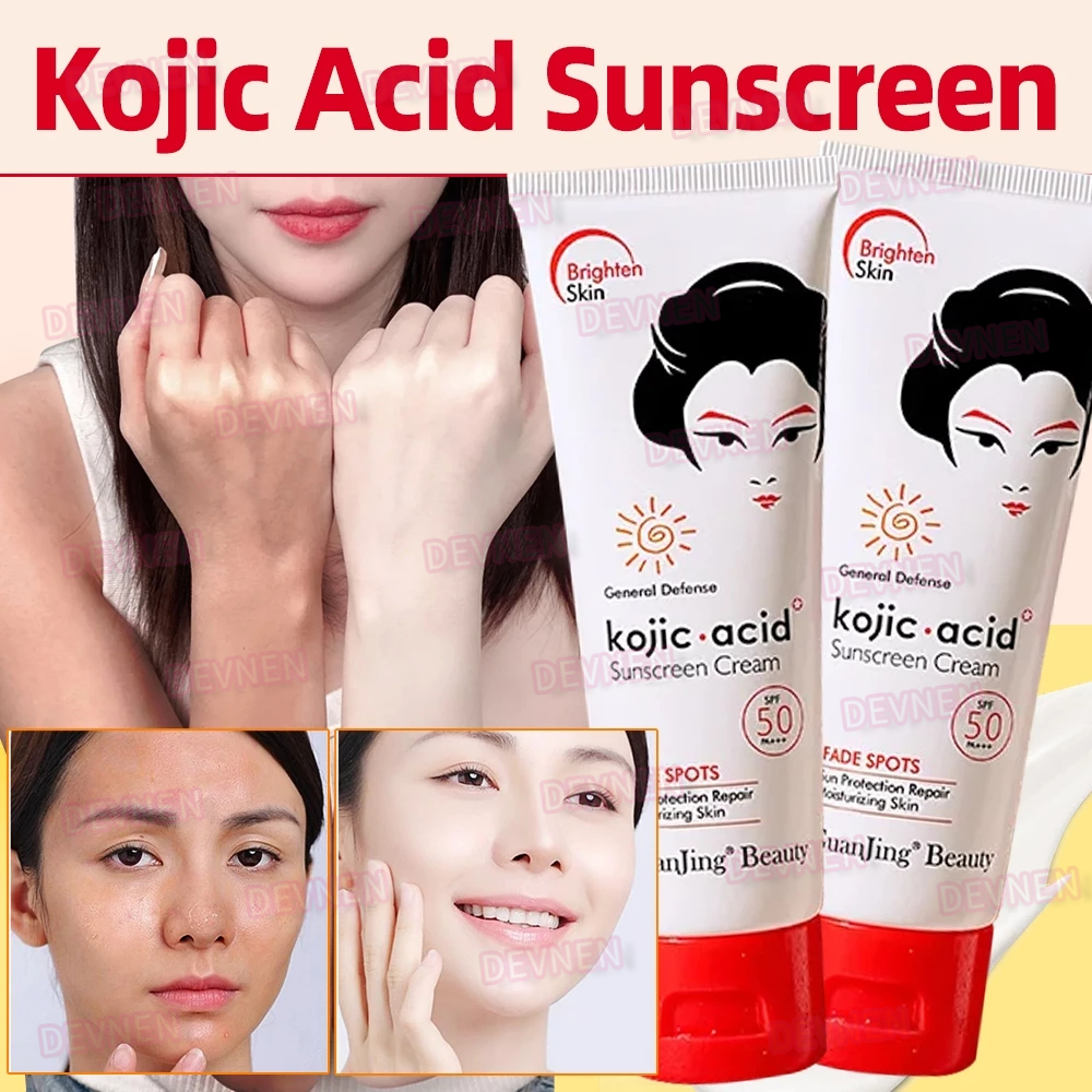 Jual Kojic Acid Sunscreen Lotion SPF 50 PA+++ Sunblock Wajah Dan Badan ...
