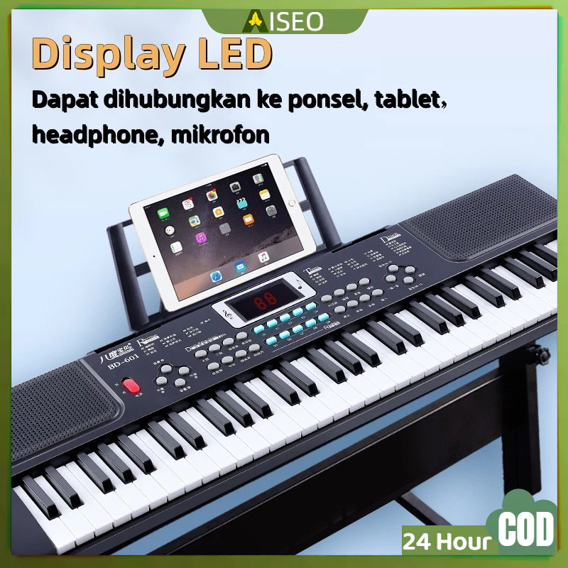 Jual 【Harga minimum】Piano 61keys Piano Elektronik Pemula Piano Mainan ...