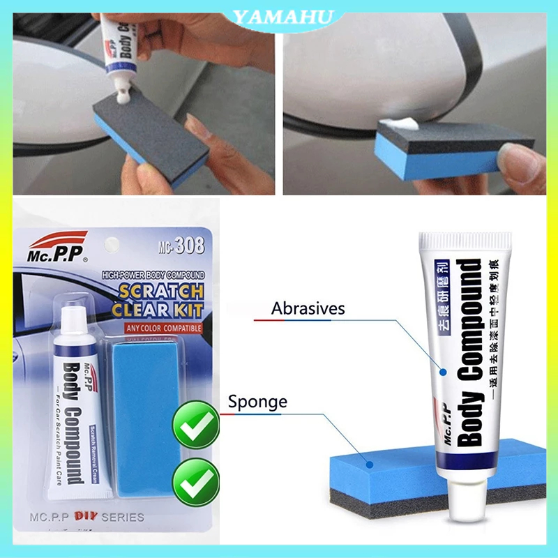 Jual Penghilang Baret Lecet Mobil Motor Body Compound Car Strach Repair ...