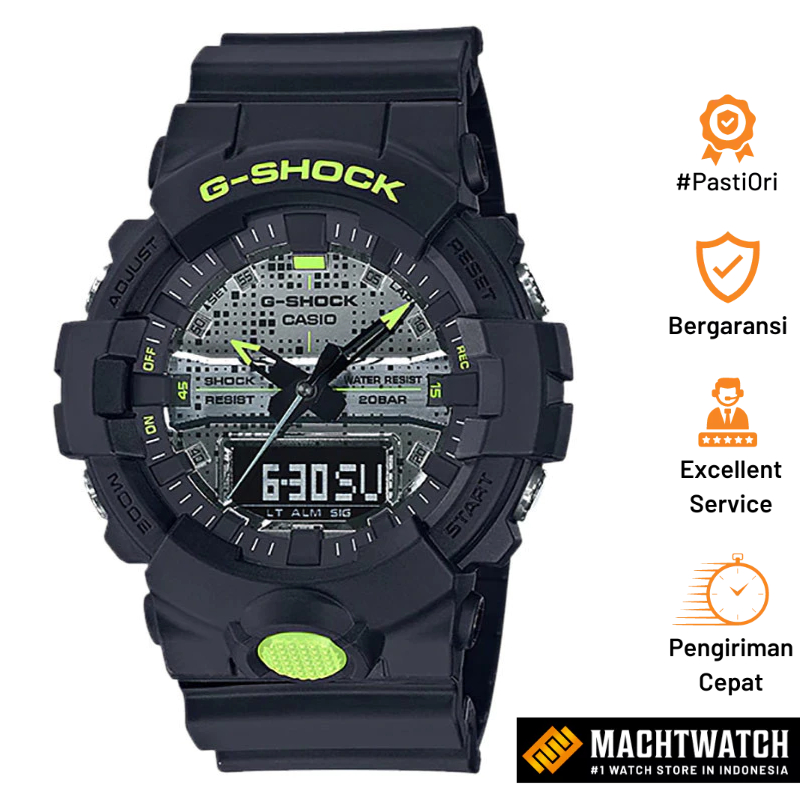 Jual Jam Tangan Pria Casio G-Shock Special Color GA-800DC-1AJF Digital ...