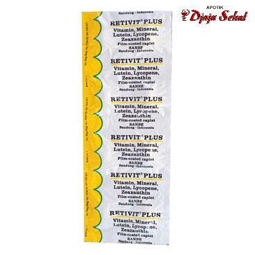 Jual RETIVIT PLUS ISI 10 KAPLET - VITAMIN MATA | Shopee Indonesia