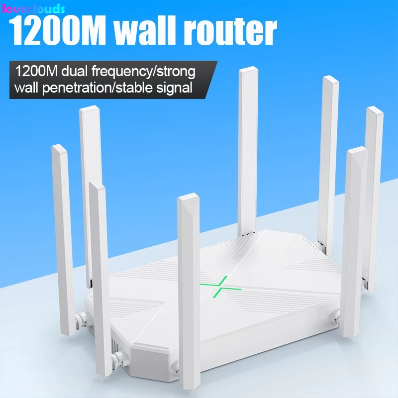 Jual 【2024 NEW】300M Wireless WiFi Router 8 Antenna Booster Repeater ...