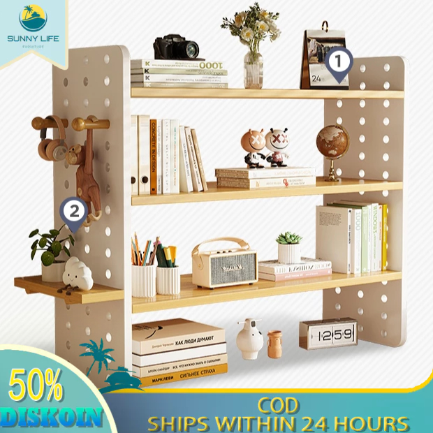 Jual Rak Desktop Storage Rak Meja Stationery Rak Buku Desktop Rak ...