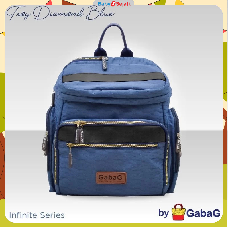 Jual GabaG Backpack Cooler bag Troy Double sling (Laptop Fit) | Tas ...
