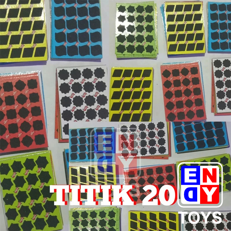 Jual Mainan gosokan bom titik 20 isi 500 pcs terbaru sudah di gunting ...