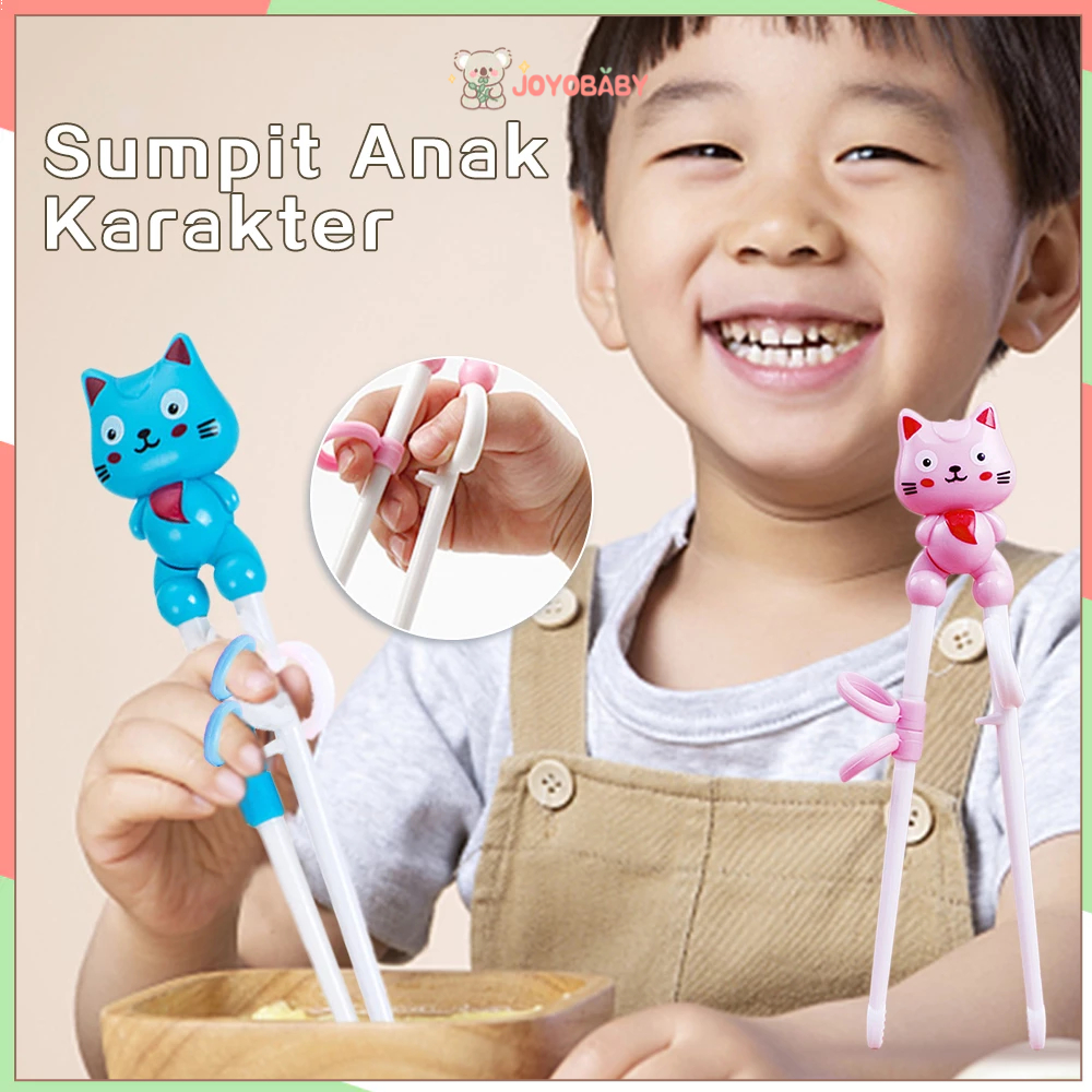 Jual JOYOBABY Sumpit Anak Karakter Training Chopstick Sumpit Anak ...