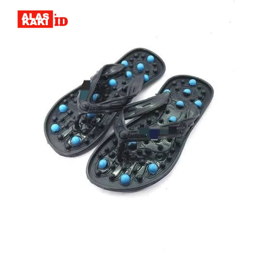 Jual Ж Sandal Rumah Refleksi Jepit Duri Terapi Reumatik Bening Reflexi ...