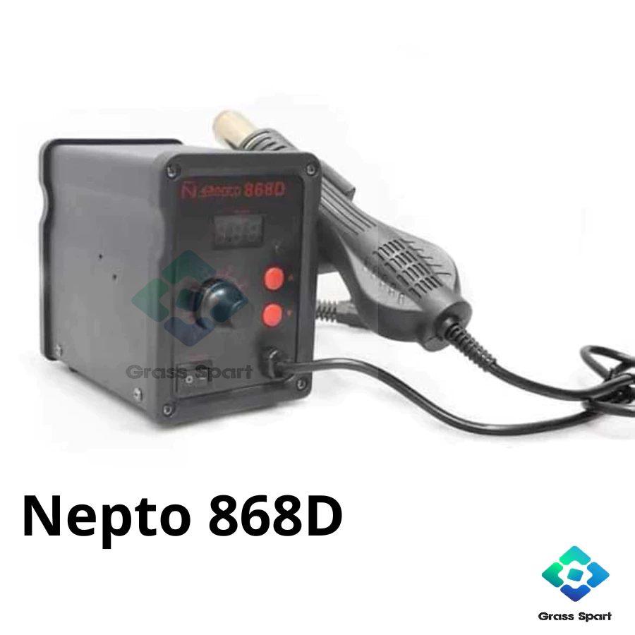 Jual NEPTO 868D Blower Hot Air Solder Uap Blower-Blower Uap | Shopee ...