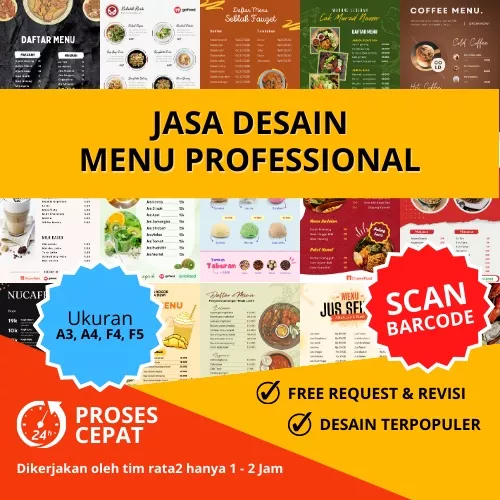 Jual Jasa Desain Menu | Daftar Menu | Desain Menu Makanan | Desain Menu ...