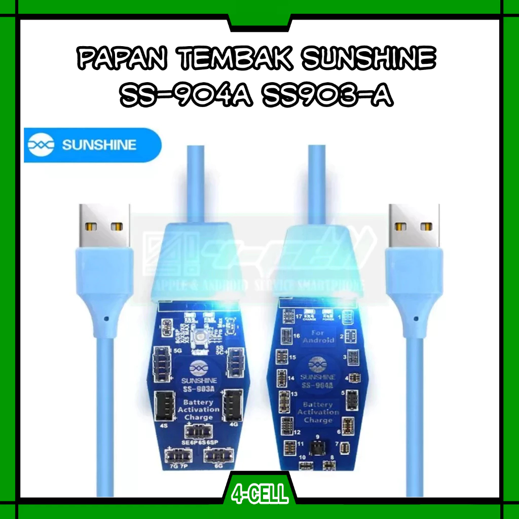 Jual PAPAN TEMBAK BATTREY SUNSHINE SS-904A SS-903A ORIGINAL | Shopee Indonesia
