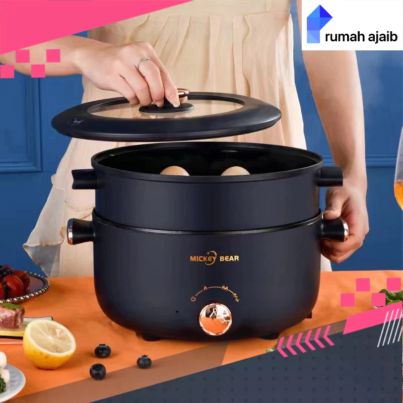 Jual Panci Listrik Murah Multifungsi 3 In 1 Electric Cooker Pot Panci ...