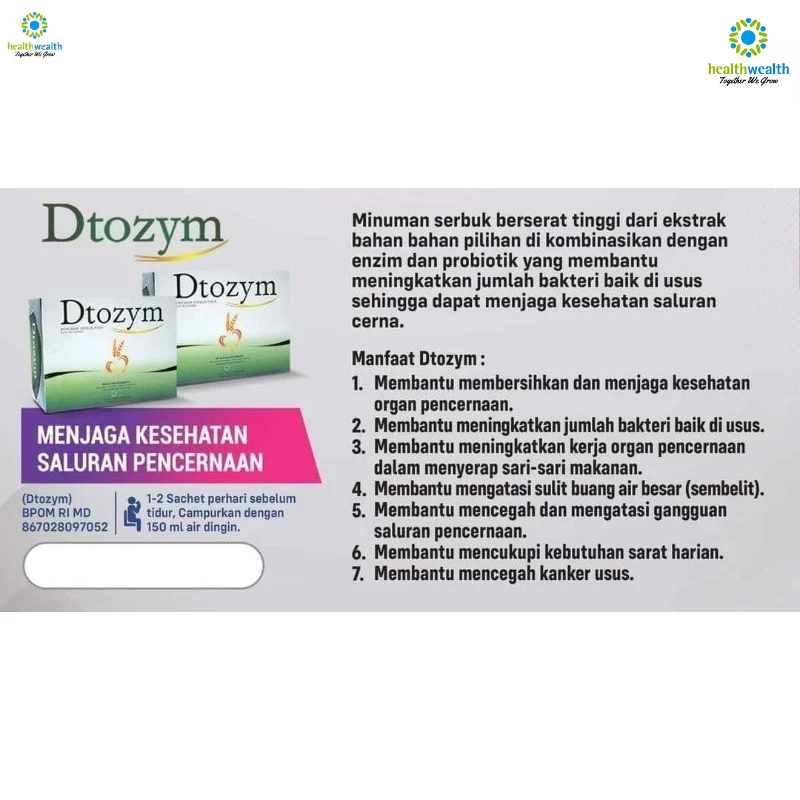 Jual produk original hwi dtozym | Shopee Indonesia