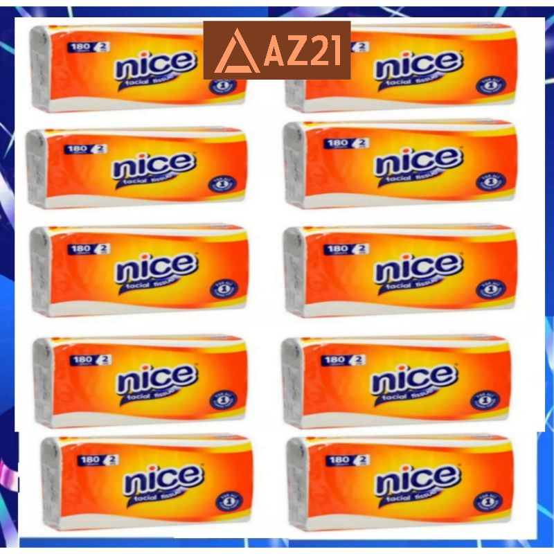 Jual PAKET 10 PCS Tisu Tissue Nice Facial Nice Murah Promo Paket 10 ...