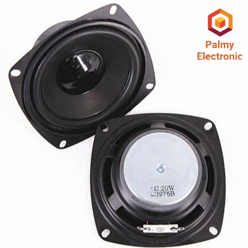 Jual Speaker 4 Inch woofer 20 Watt 4 Ohm | Shopee Indonesia