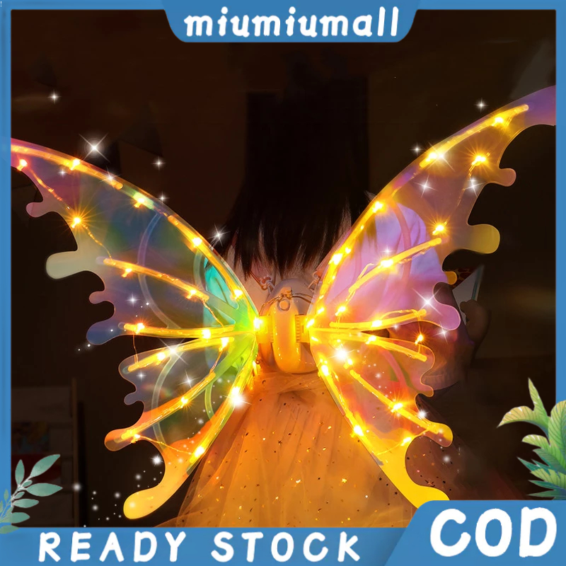 Jual 【MURAH COD】Butterfly Wings Mainan Anak Sayap Kupu Kupu Cowok Cewek ...