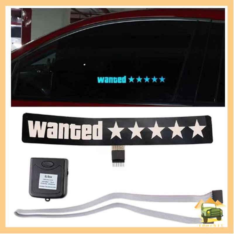 Jual Stiker Mobil Car EL Sticker LED Elektrik/Stiker Mobil LED Fashion ...