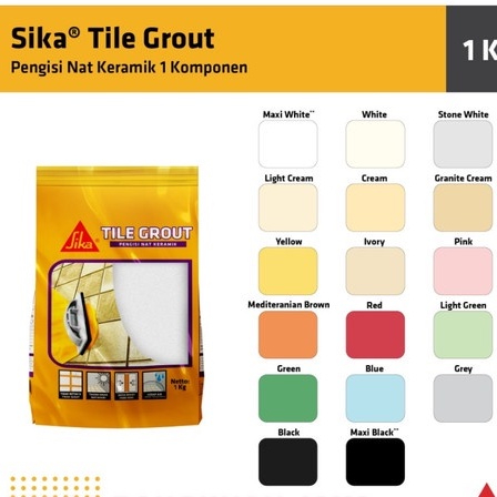 Jual TEPUNG SIKA TILE GROUT @1KG (PENGISI NAT KERAMIK ATAU GRANIT ...