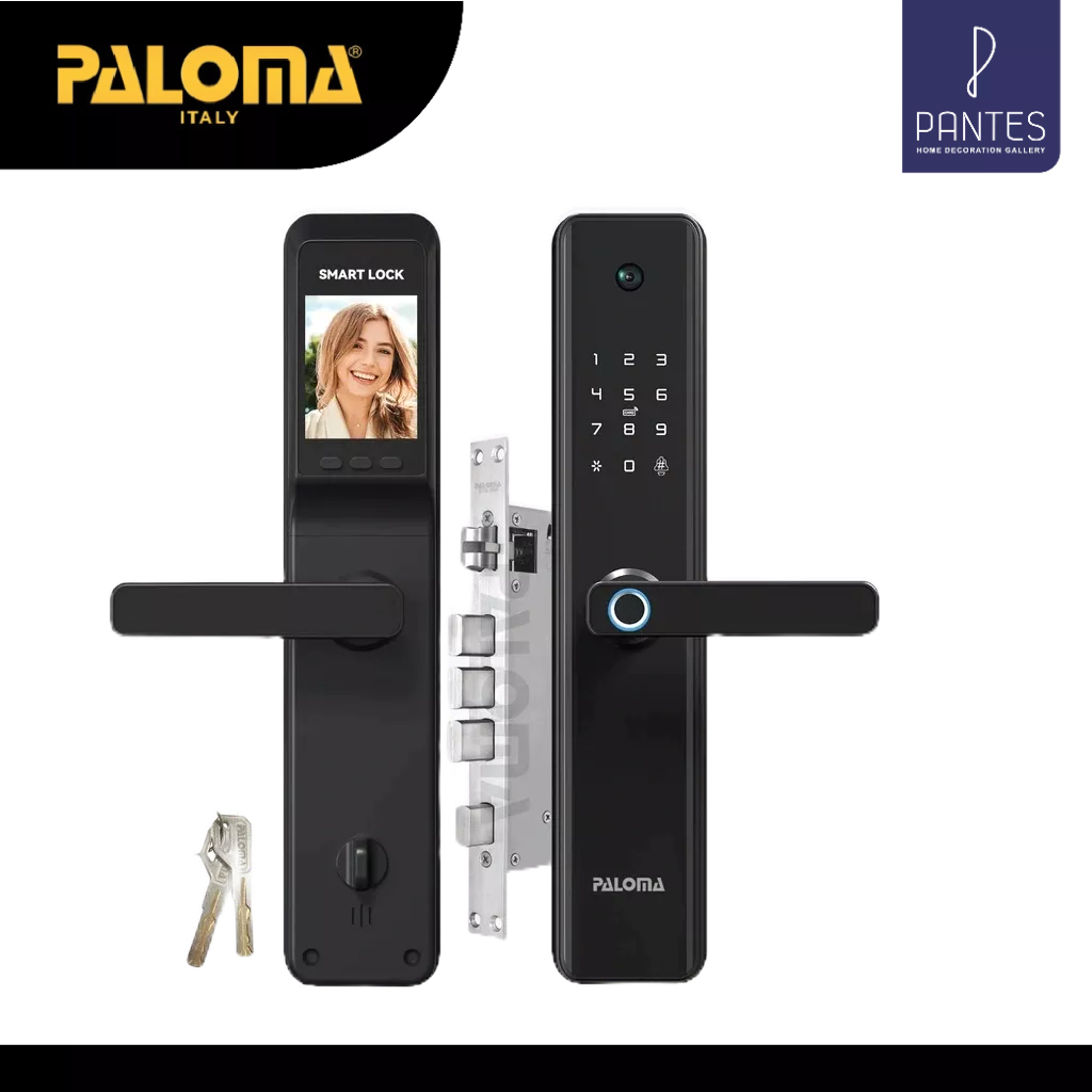 Jual PALOMA DLP 2138 Smart Digital Lock with Door Viewer Camera ...