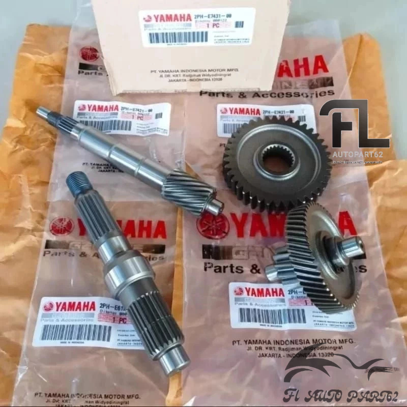 Jual Gigi Rasio Set Mio M3 Yamaha 2PH lengkap | Shopee Indonesia