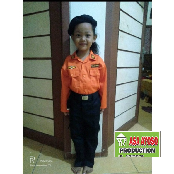 Jual Baju Basarnas Anak-lengkap atribut langsung dari PRODUSEN UMKM ...