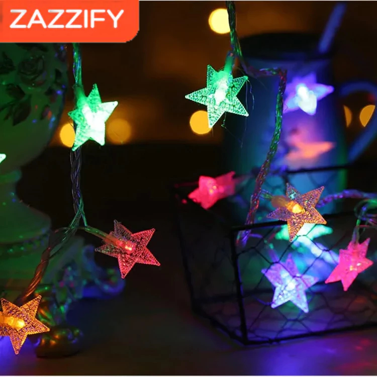 Jual ZAZZIFY Lampu Hias Bintang Bola Strip Lampu Hias LED Lampu RGB ...