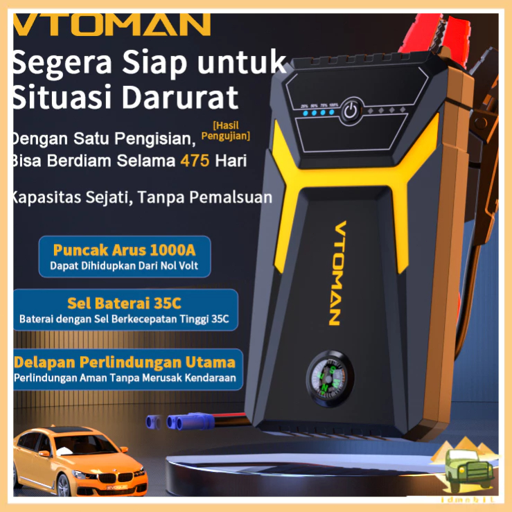 Jual Aki mobil motor power bank Portabel Alat jamper aki power | Shopee ...