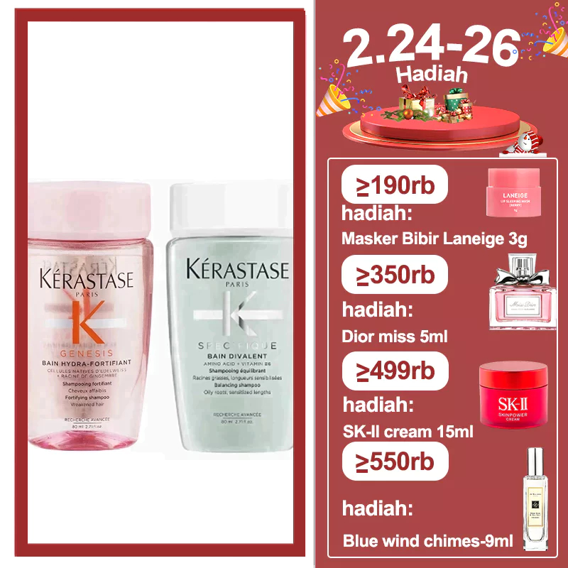 Jual Kérastase Genesis Bain Hydra-Fortifiant Shampoo (80ml) | Sampo ...