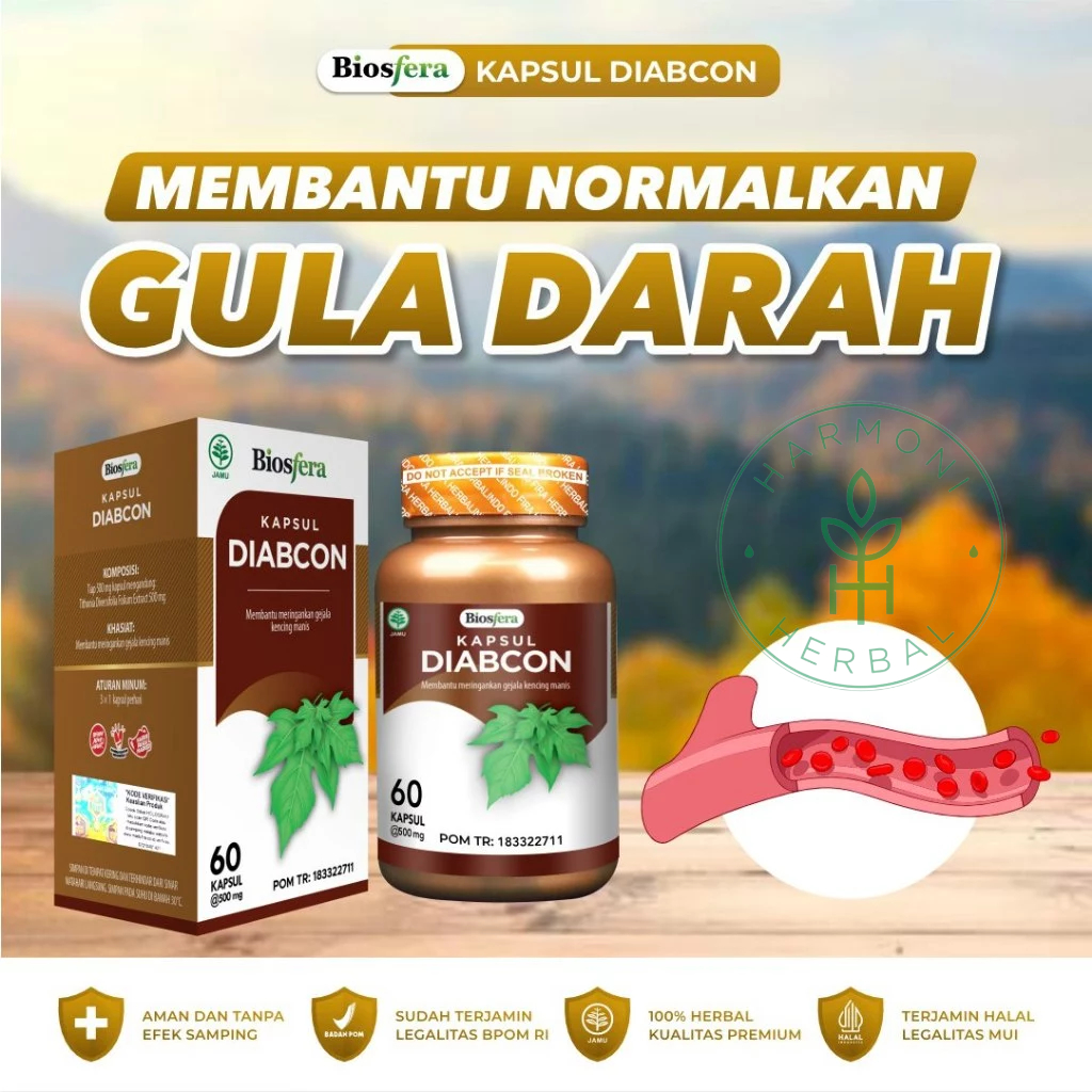 Jual Kapsul Diabcon Membantu Mengatasi Diabetes Mencegah Komplikasi ...