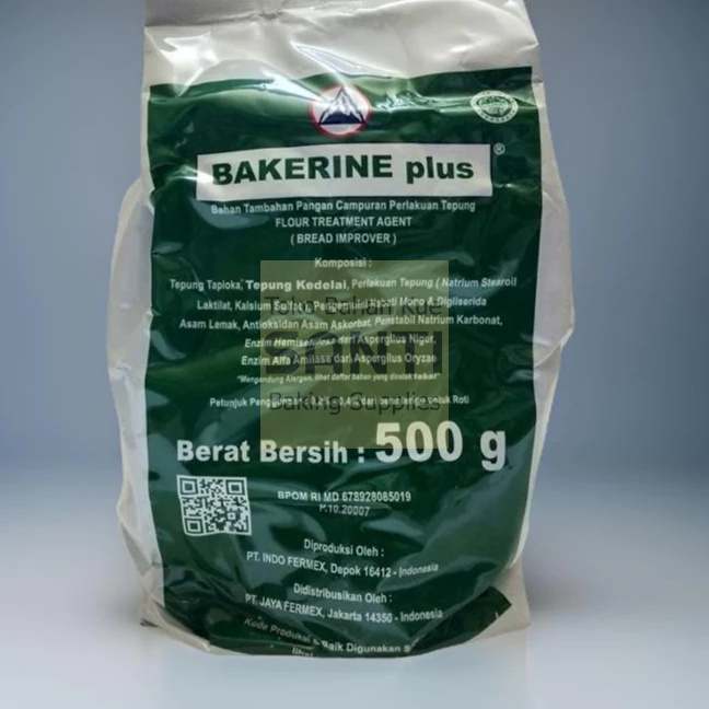 Jual Bakerine Plus | Bread Improver Pelembut Roti Flour Treatment Agent ...
