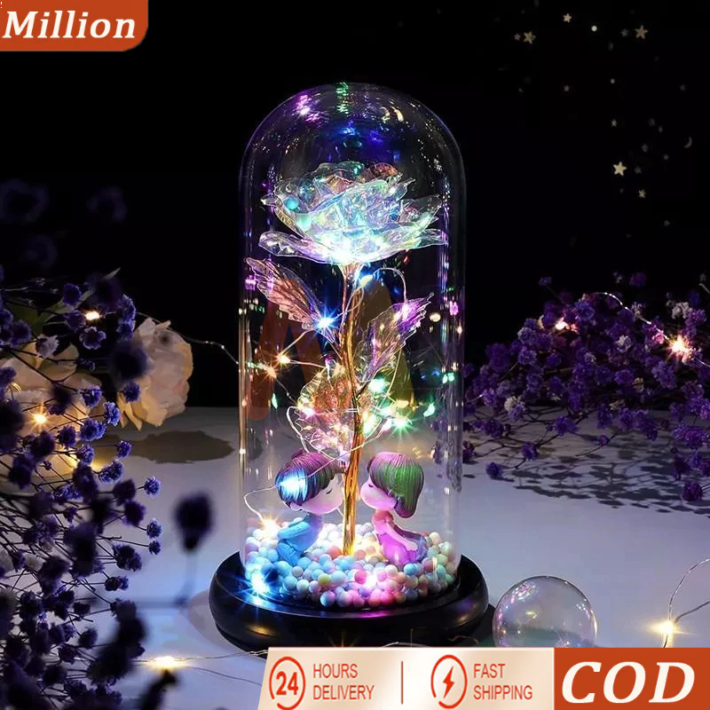 Jual 【COD】Flower LED Lampu LED Bunga Mawar Dekorasi Beauty And The ...