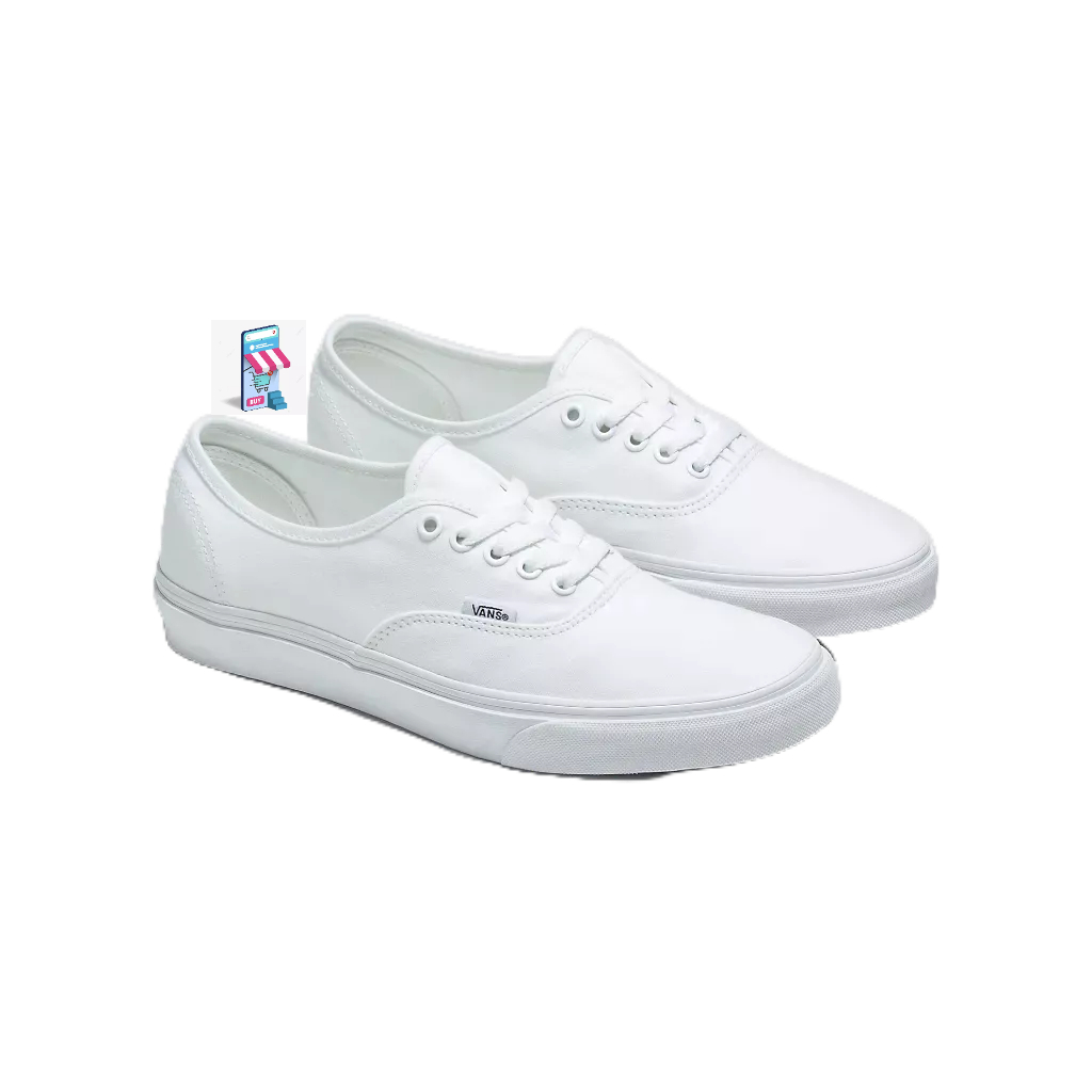 Jual [ TERBARU ] SEPATU PRIA WANITA ERA AUTHENTIC PUTIH POLOS NBIB ...