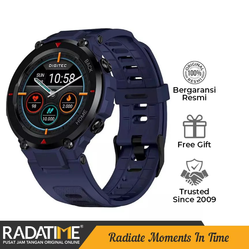 Jual Smartwatch Digitec Pria Original & Garansi Resmi Sport DG-SW ...