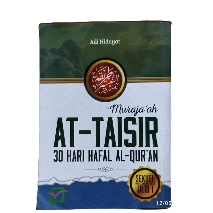 Jual buku murajaah at taisir 30 hari hafal al quran jilid 1 adi hidayat ...