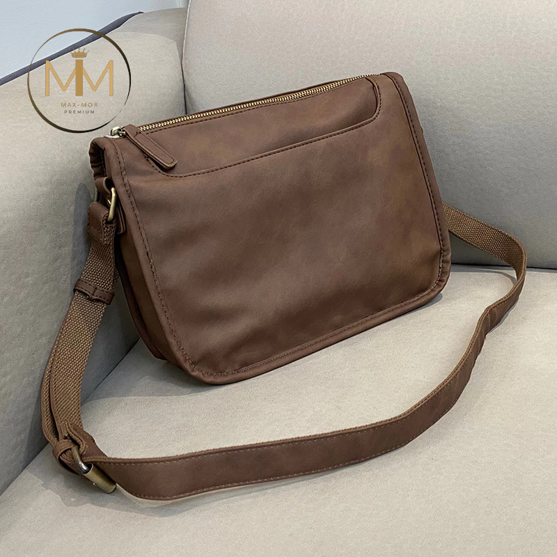Jual [Max-Mor] M129 Tas Selempang Kulit Pria Tas Pria Tas Kerja Kulit ...