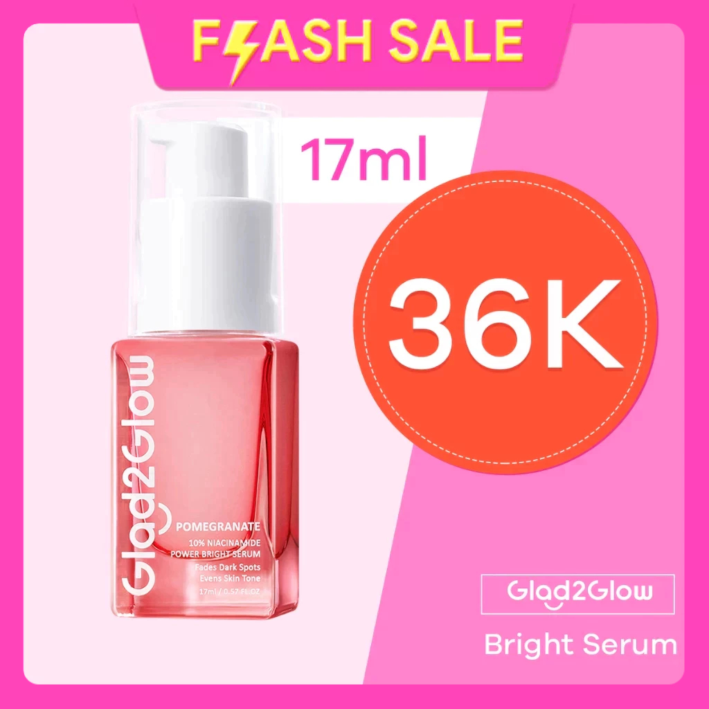 Jual 【100% ORI】[Ready Stock] Glad2Glow Pomegranate 10% Niacinamide ...
