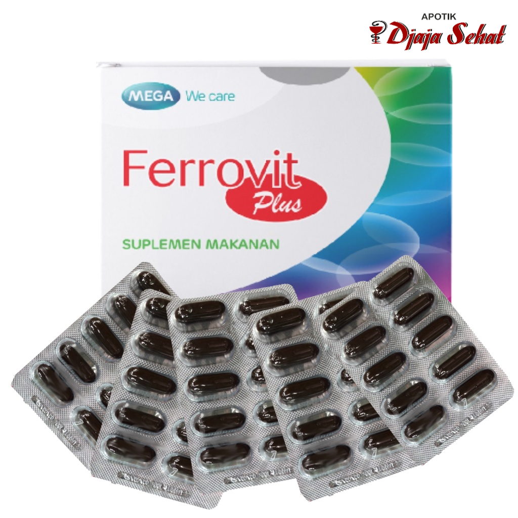 Jual MEGA WE CARE FERROVIT PLUS DOS & STRIP | Shopee Indonesia