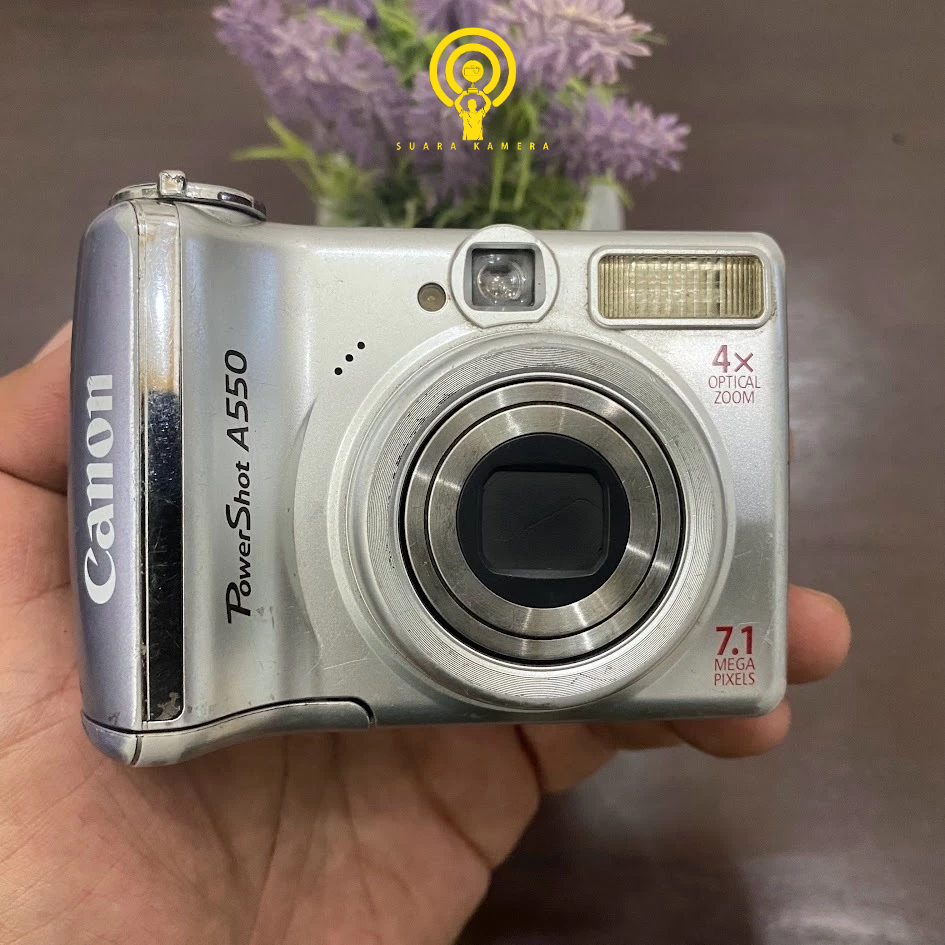 Jual DIGICAM KAMERA DIGITAL POCKET CANON POWERSHOOT A550 AF | Shopee ...