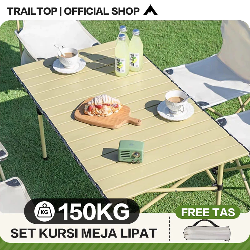 Jual [READY] TrailTop Meja Lipat Outdoor Portable Meja Camping Lipat ...