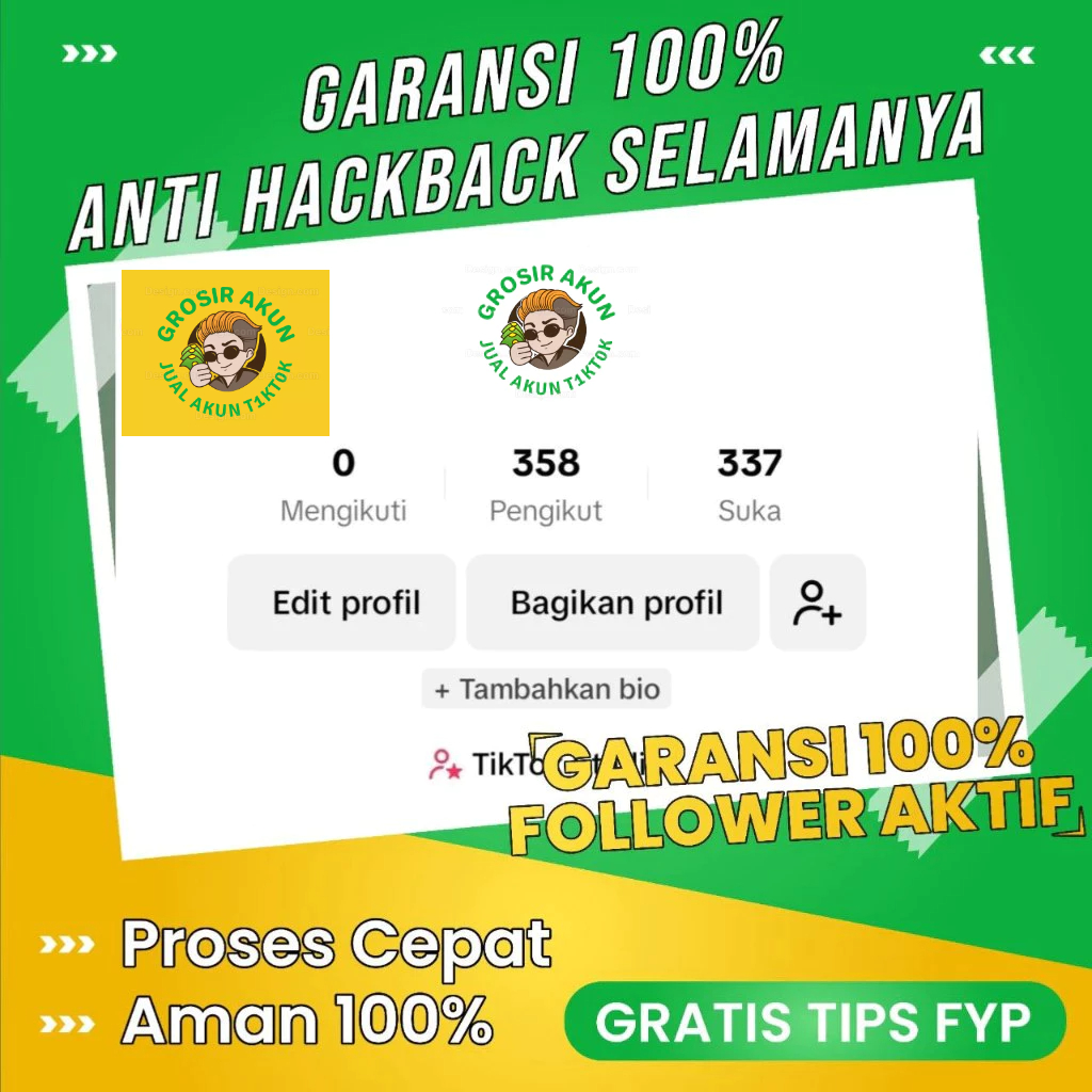 Jual Jual Akun TikTok tt fresh murah | Shopee Indonesia