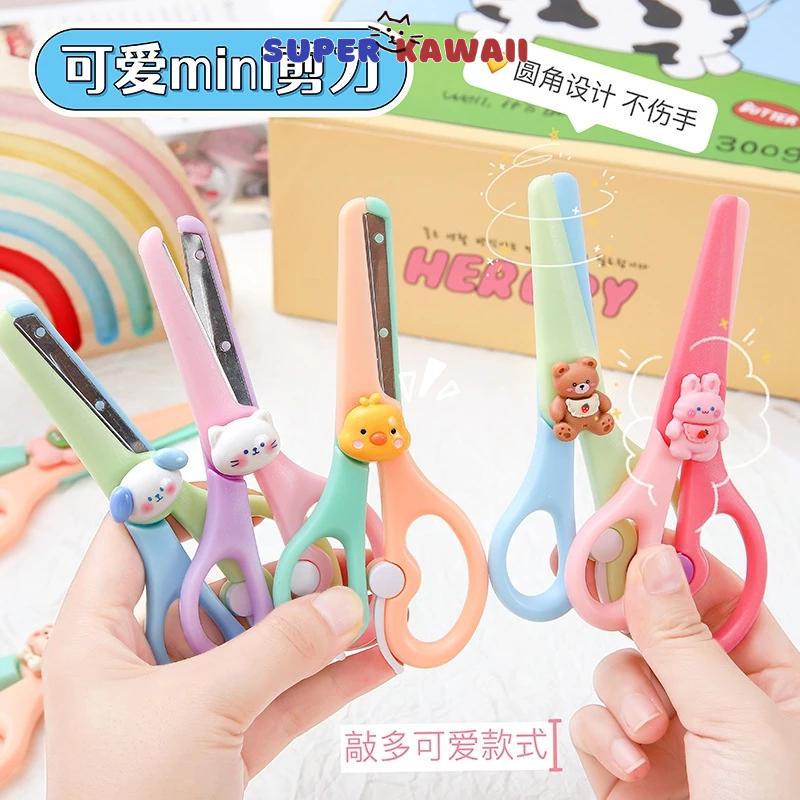 Jual SK218 - Gunting lucu karakter dua warna / scissors / gunting anak ...