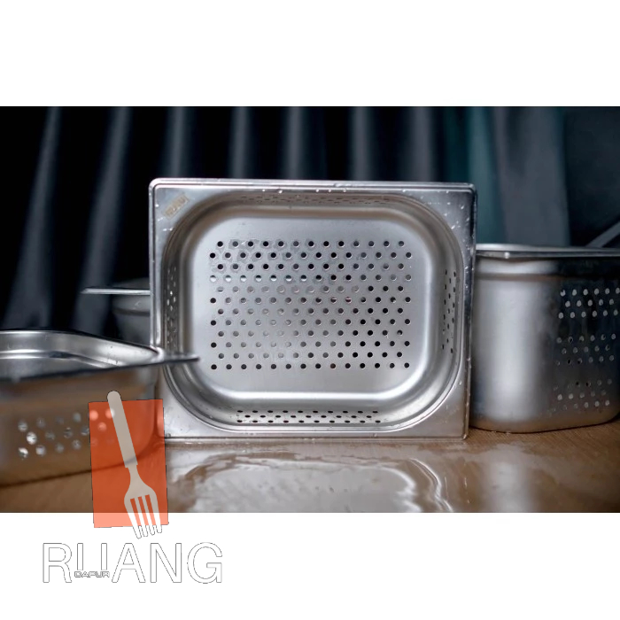Jual Perforated Food Pan Tempat Peniris Makanan Mutu Pan-1265P | Shopee ...