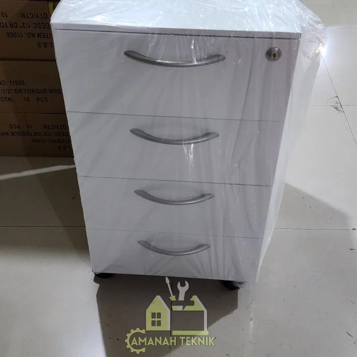 Jual Drawer Cabinet Lemari Arsip Besi Serbaguna 4 Susun Lemari Besi 4 ...