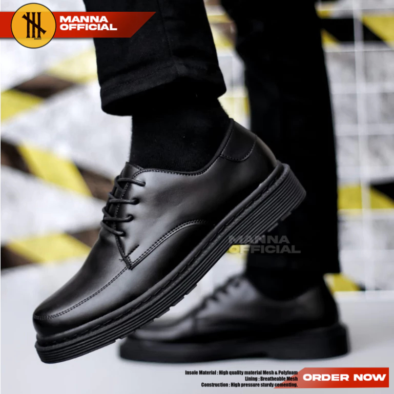 Jual Sepatu Pantofel Oxford Formal Kerja Hitam Pria | Shopee Indonesia