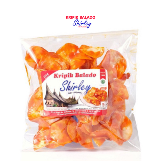 Jual Kripik Balado Shirley Bulat 250gr - Kripik Singkong Balado ...