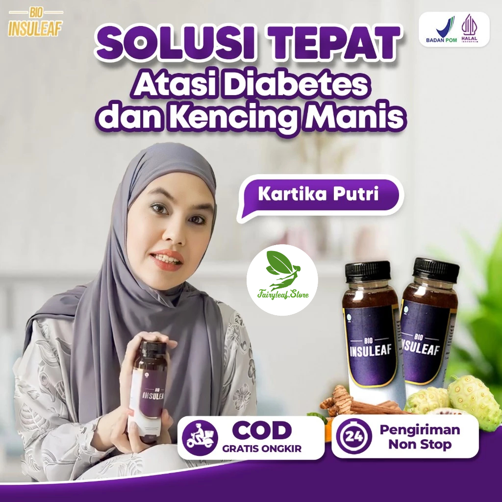 Jual Bio Insuleaf - Solusi Atasi Kencing Manis, Diabetes Melitus, Cegah ...