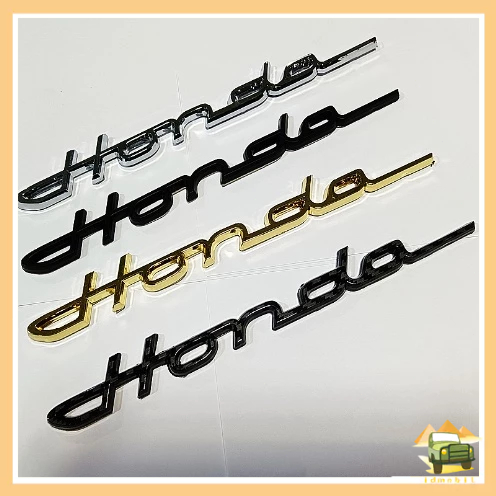 Jual Stiker Logo Motor Mobil Modifikasi Honda Logo Huruf Lnggris Stiker ...